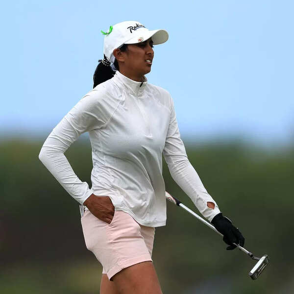Golfer Aditi Ashok starts 2023 with international wins - Times of India