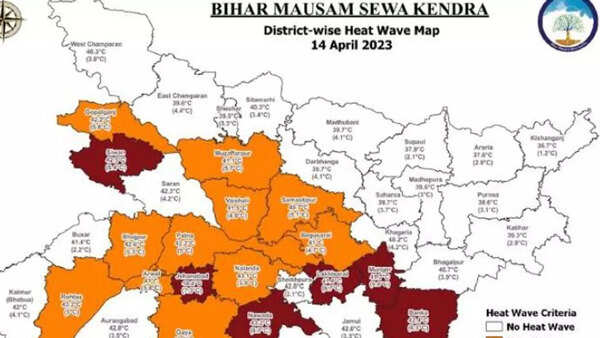 Mercury Mayhem: Feel like temperature surges up to 61.2° C in Bihar ...