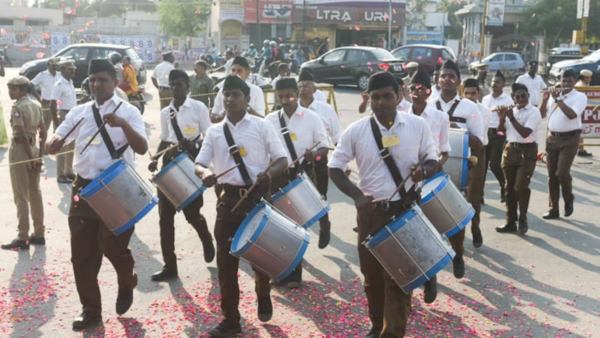 RSS conducts route marches in Tamil Nadu after Supreme Court approval ...