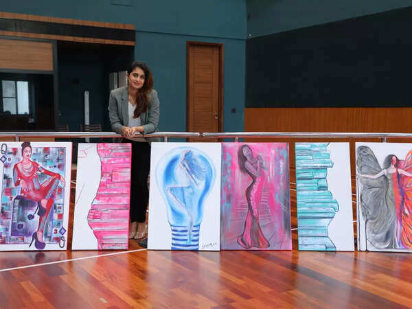 Shamlee showcases her hidden talent; pics go viral | Tamil Movie News ...