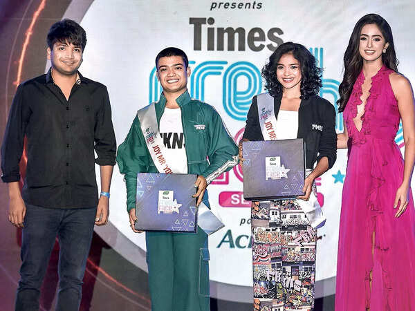 Fresh Face grand finale ends on a high note - The Times of India