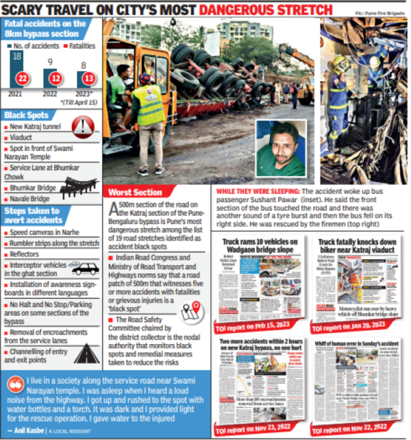 18 victims stuck inside bus after accident rescued in 2-hour effort in ...