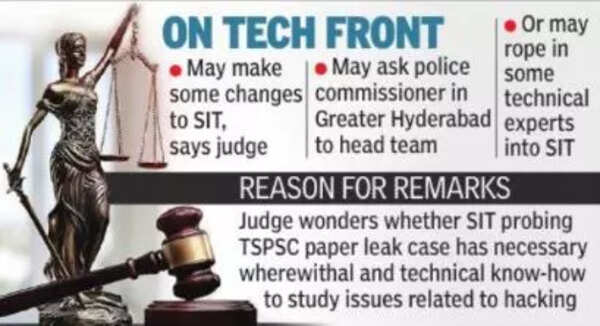 Tspsc Paper Leak: Hc Doubts Sit’s Tech Skills, Hints At Revamp Of Team | Hyderabad News - Times ...