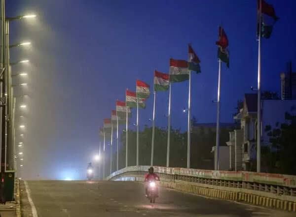 Eye on G20: Facade lighting for Ranjit Singh and Safdarjung flyovers ...
