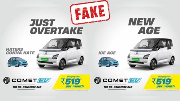 Tata Motors did not mock MG Comet EV: Calls viral images ‘distasteful ...
