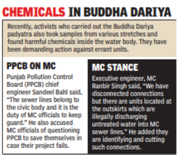 PPCB, MC spar over release of untreated water in MC sewer lines ...