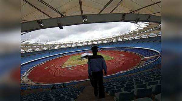 Jawaharlal Nehru Stadium inauguration ceremony