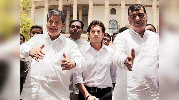 Sachin Tendulkar sworn in as Rajya Sabha MP