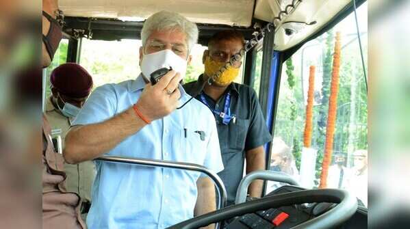 Photos: Delhi gets over 30 new AC buses