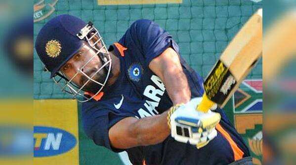 Indian team's practice session