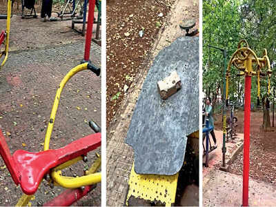 Rusted machines drag down Coles Park gym experience