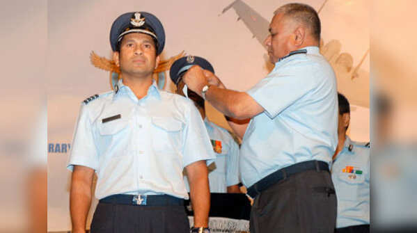 Group Captain Sachin Tendulkar