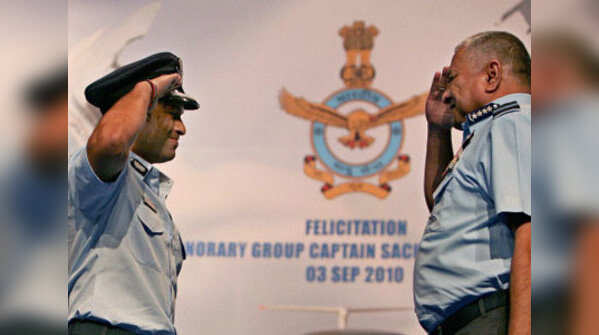 Group Captain Sachin Tendulkar