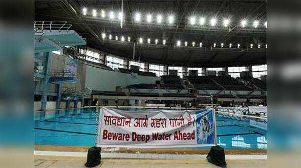 SP Mukherjee Swimming Pool inauguration