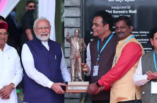 PM Modi Bangalore Visit Live Updates: PM Narendra Modi inaugurates Dr B ...