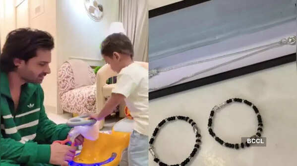 Shoaib Ibrahim and Dipika Kakar give a glimpse of son Ruhaan’s 2nd ...