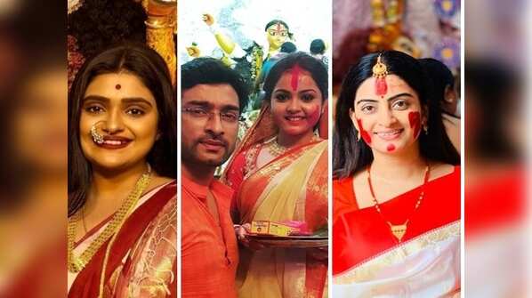 Shubo Bijaya: Here’s how TV actors celebrated Bijaya Dashami