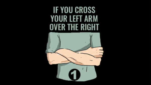 Personality test: The way you cross your arms during a conversation can ...