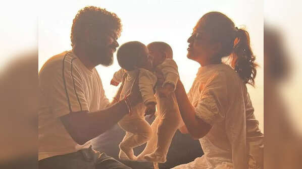 Unseen pictures of Nayanthara and Vignesh Shivan’s children