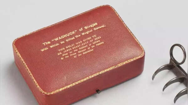 'Tiger claw weapon': 'Wagh nakh' used by Shivaji Maharaj to kill Afzal ...