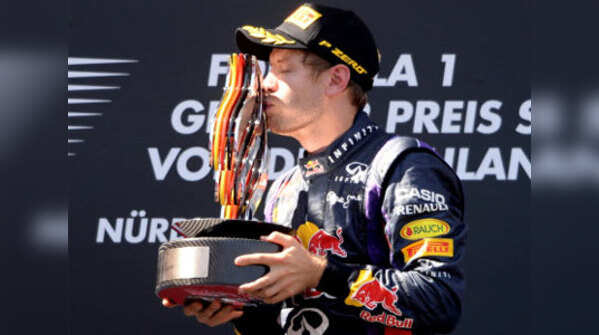 Sebastian Vettel wins German Grand Prix