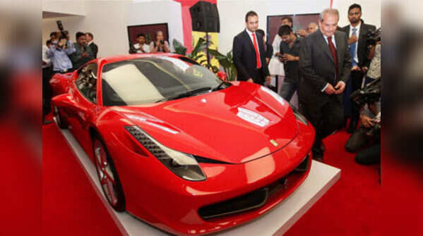 Ferrari zooms in in India
