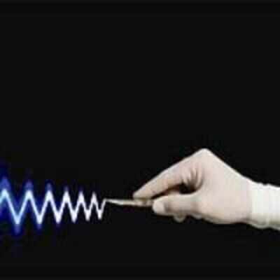 Invisible scalpel cuts with sound