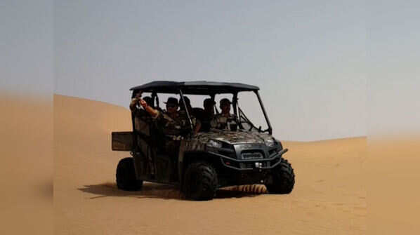 Vehicles used by BSF for patrolling