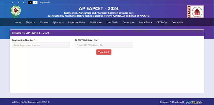 AP EAMCET Results 2024 Live Updates: AP EAPCET result announced on cets ...