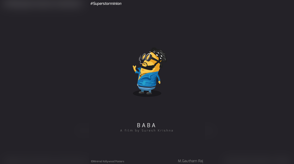 Superstar Rajinikanth as Minions