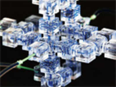 Lego bricks inspire new 3D lab-on-chip