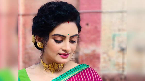 Actress Ankita Majumder Paul is a vision to behold in this traditional drape; see pics