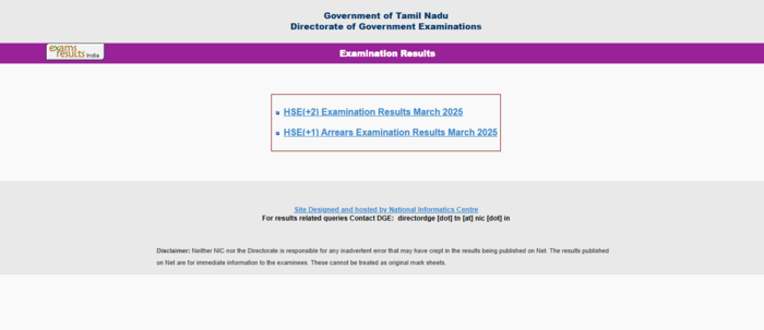 Tamil Nadu Board Class 12th HSC Public Exam Result: DGE TN Plus 2 exam ...