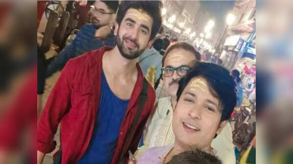 Pics from team Sohag Chand’s outdoor shoot in Varanasi