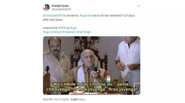 UGC NET December Session: 7 funny, yet thought provoking memes about ...