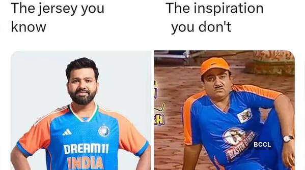 India's T20 World Cup jersey reminds netizens of Jethalal's GPL Team ...