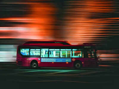 Speeding private bus runs over, kills woman