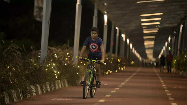 India’s first solar roof cycling track comes up in Hyderabad