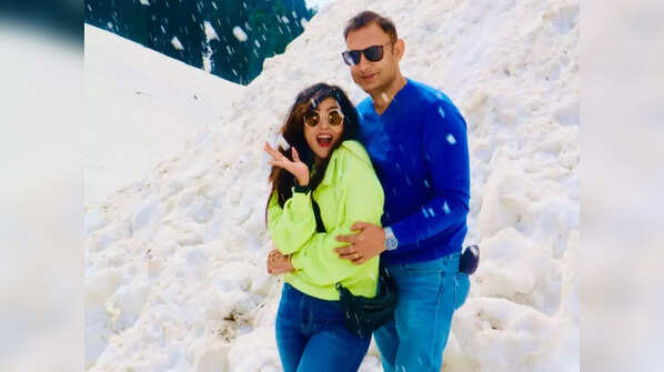 Actress Sreetama Roy Chowdhury and hubby enjoy a holiday mood; pics ...