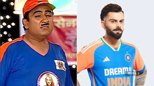 India's T20 World Cup jersey reminds netizens of Jethalal's GPL Team ...