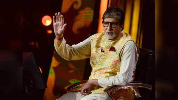 Amitabh Bachchan's chic fashion shines in the new season of KBC