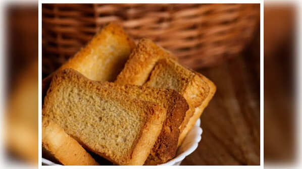 Side effects of eating rusk in the morning