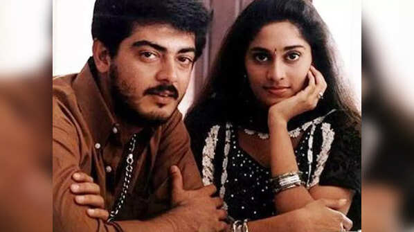 Kollywood couple – Ajith and Shalini’s love story over the years