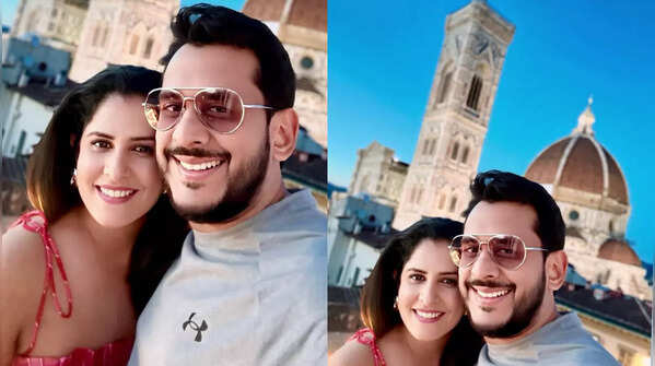 Pics from Shark Tank India’s Anupam Mittal and Aman Gupta’s Italian ...