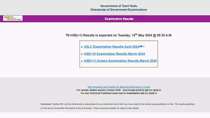 TN 11th Result 2024 Live Updates: TNDGE HSE Plus One (+1) results ...