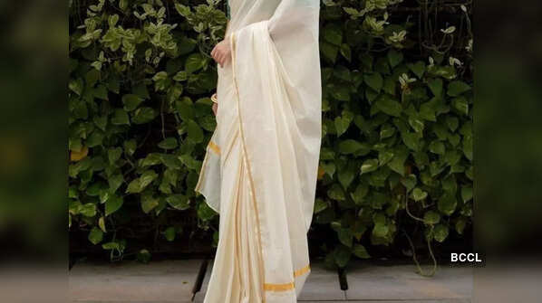 History of the regal Kasavu sari from Kerala