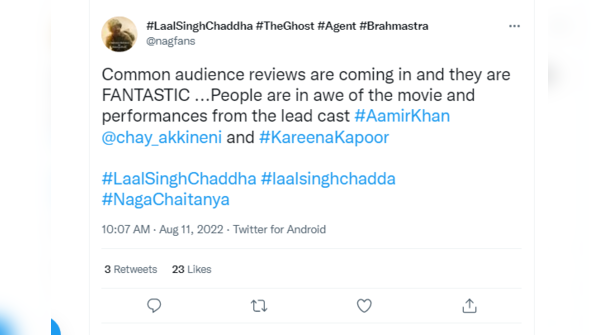 'Laal Singh Chaddha' (Telugu) Twitter Review: Check out what the audience has to say about Aamir ...