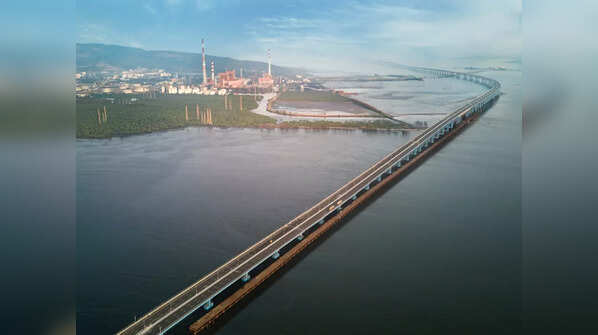 Photos: Mumbai Trans Harbour Link - Atal Setu, India’s longest sea ...