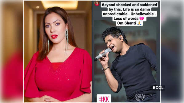 Singer KK passes away: Arjun Bijlani recalls his brief meeting; Munmun ...