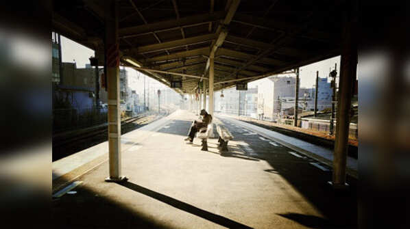 A stranger on the platform